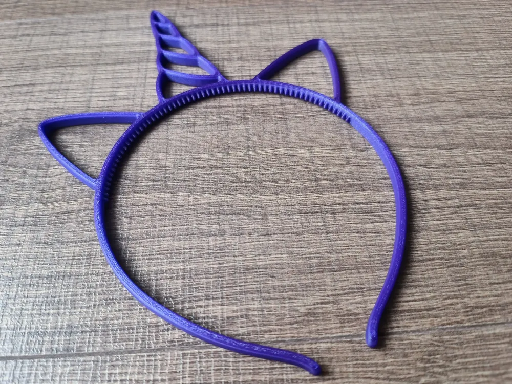 Unicorn headband - Free 3D Print Model - MakerWorld
