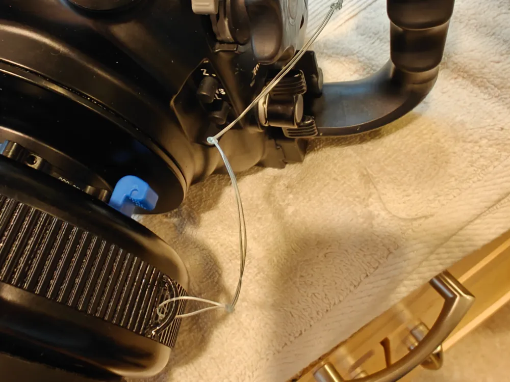 Nauticam WWL-C collar replacement with loops by awkward_swine - MakerWorld