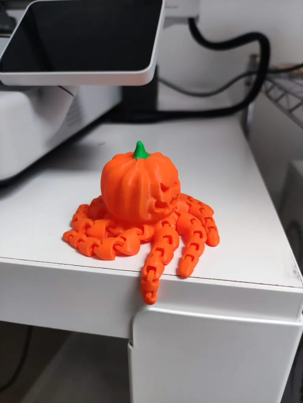 Octopus pumpkin by Sunbertyv_ - MakerWorld