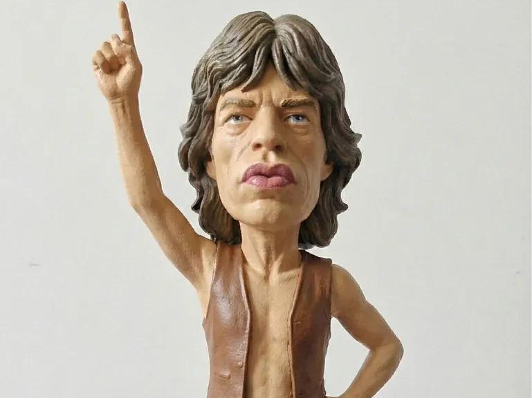 Mick Jagger - Free 3D Print Model - MakerWorld