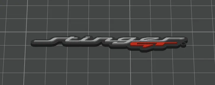 Kia Stinger GT Silhoutte by Kevin - MakerWorld