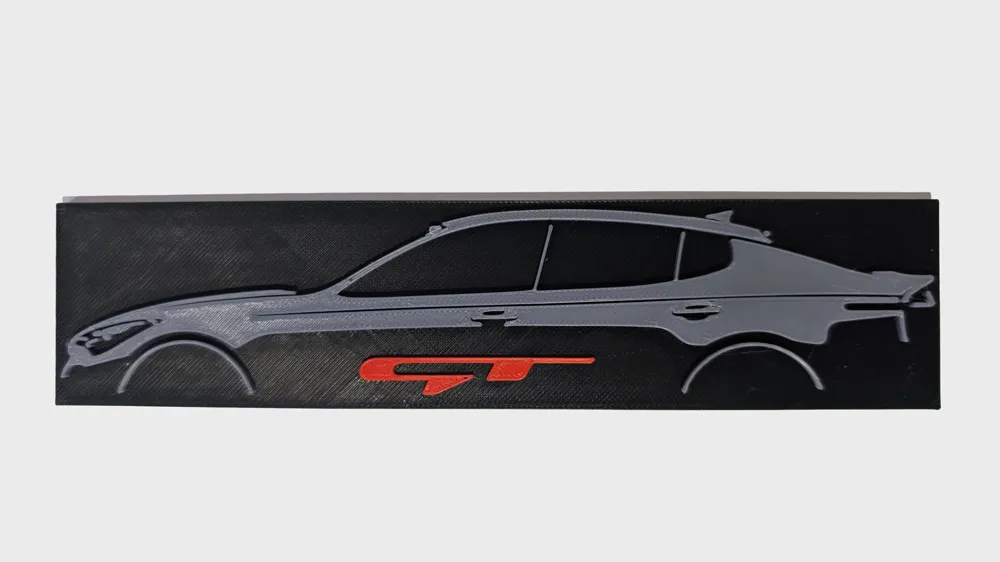 Kia Stinger GT Silhoutte by Kevin - MakerWorld