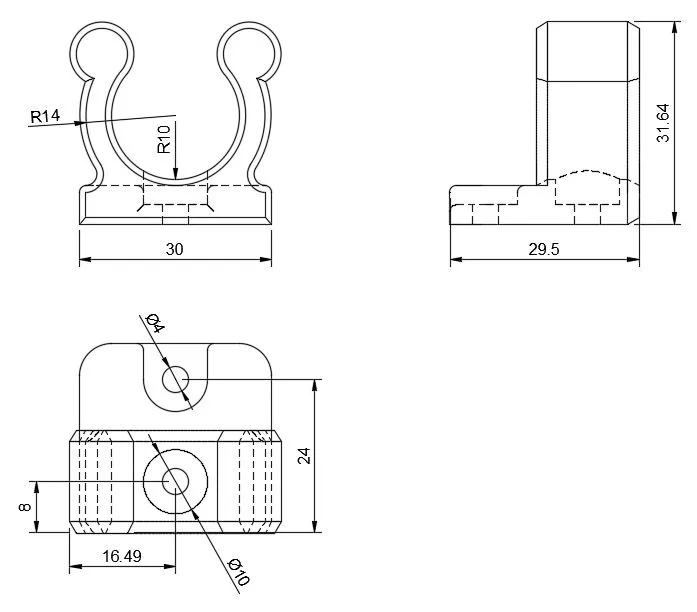 Tiller Extension Retaining Clip by Mscanlan MakerWorld: Download Free ...