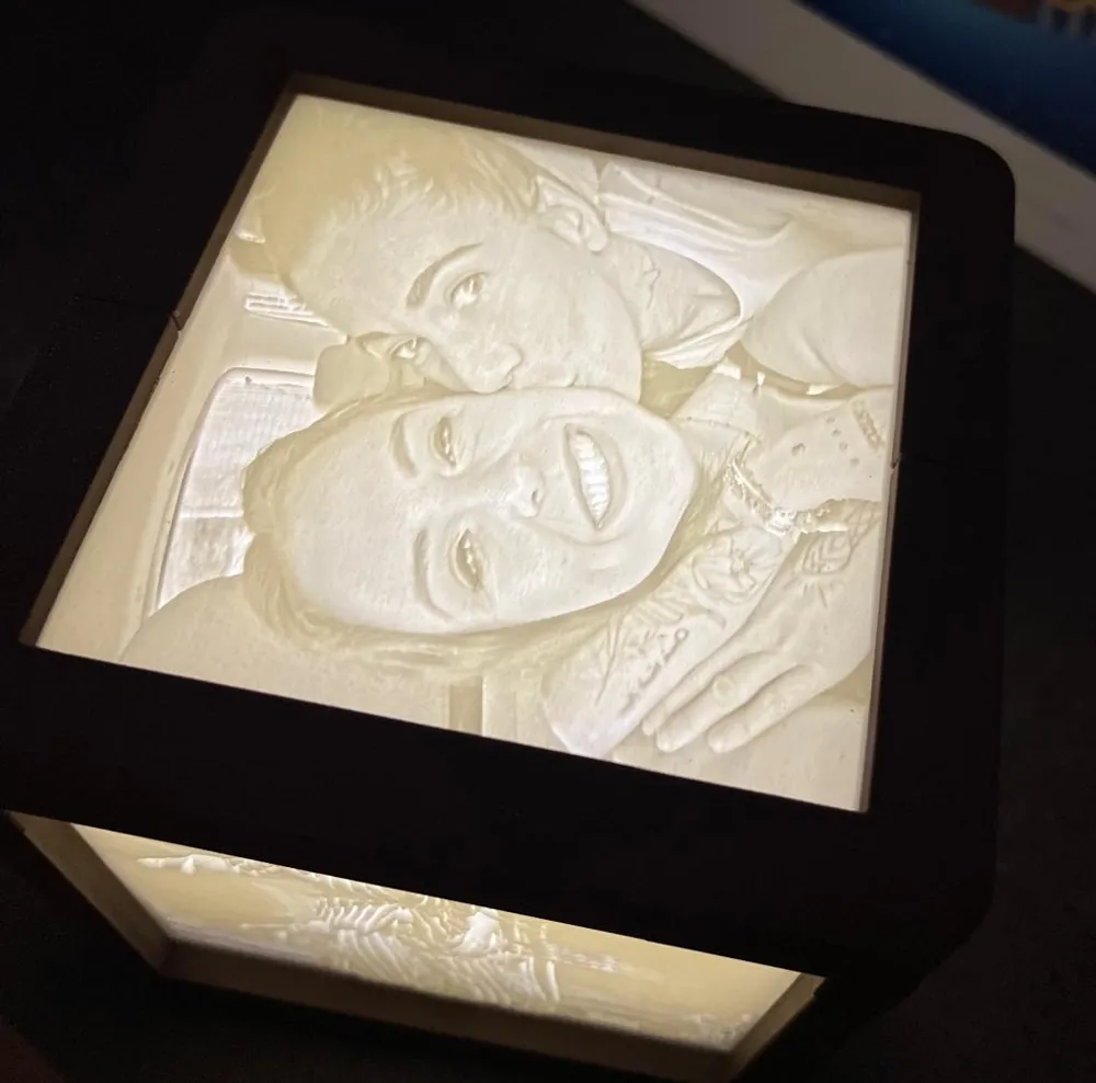 Lithophane Cube - Free 3D Print Model - MakerWorld