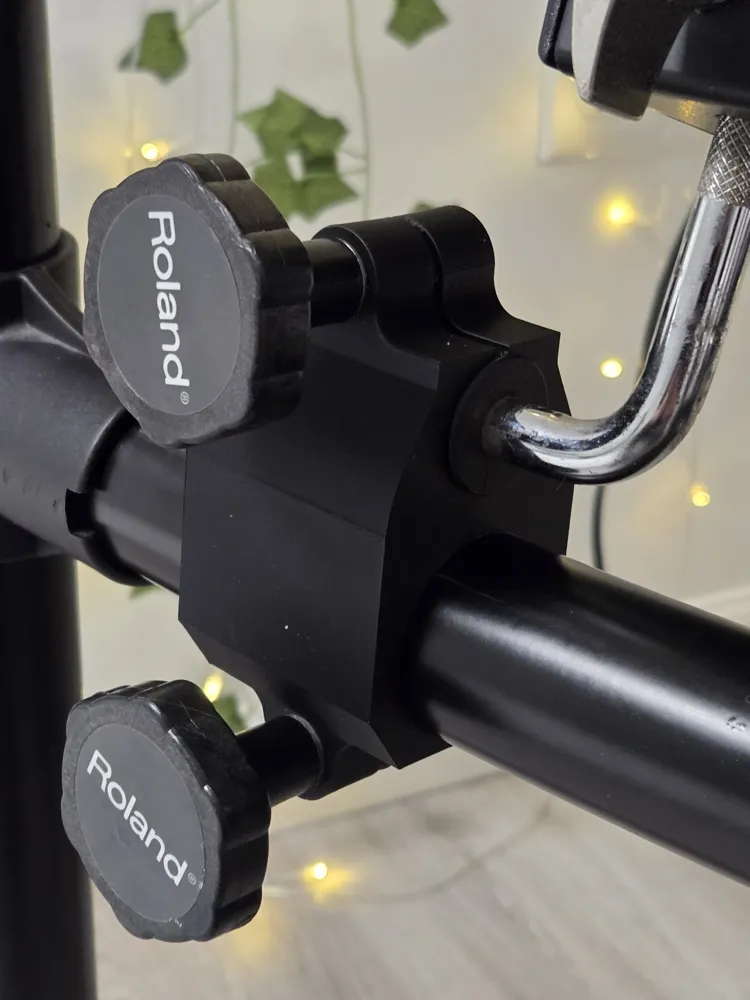 Roland V-Drums Clamp by iLikeWaffles MakerWorld: Download Free 3D Models