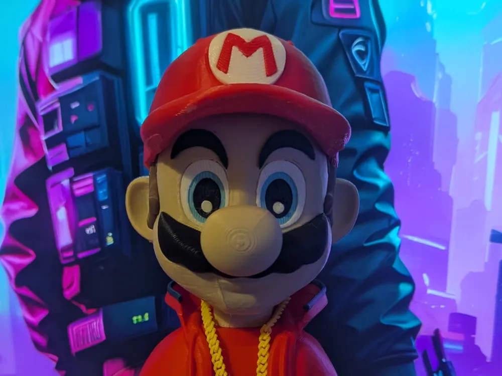 Tête de Mario (Tête complète) ambiance urbaine Remixé par oOMILLSY3DOo ...