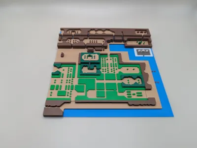 The Legend of Zelda Map by Fletch MakerWorld: Download Free 3D Models