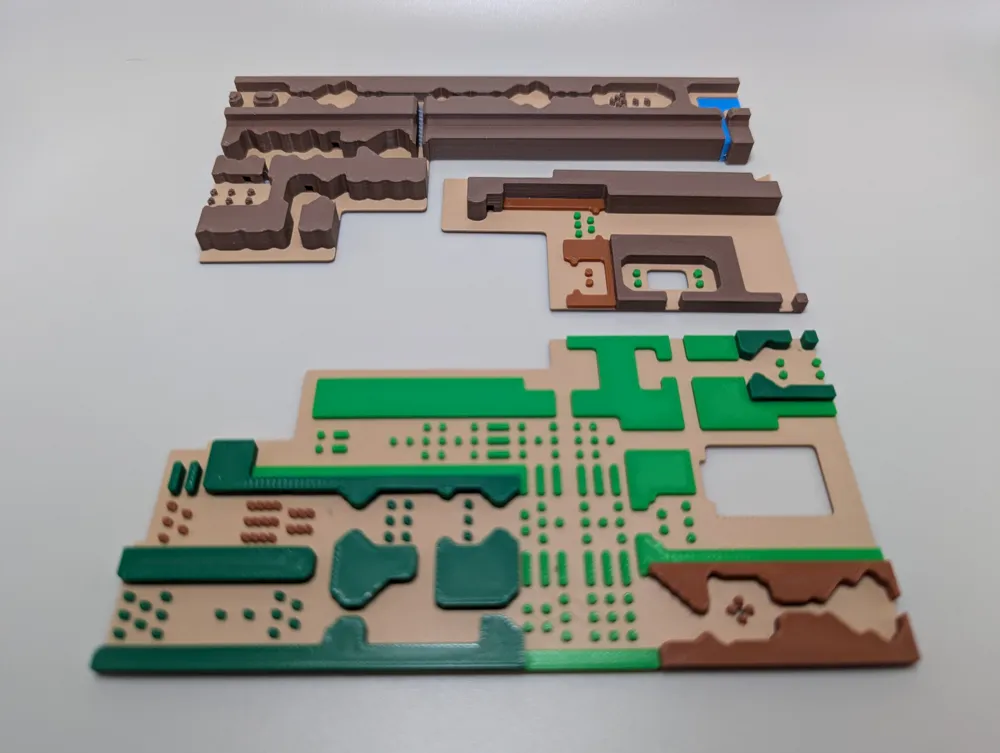 The Legend of Zelda Map - Free 3D Print Model - MakerWorld