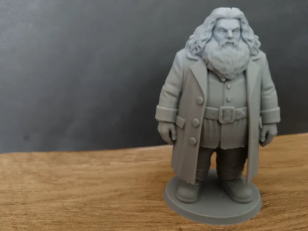 Rubeus Hagrid - Harry Potter - Modelo de impresión 3D gratuito - MakerWorld