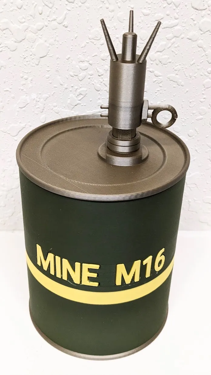 US Army Landmine with Realistic *Click* by Rexi Labs MakerWorld ...