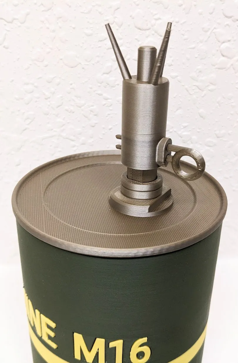 US Army Landmine with Realistic *Click* by Rexi Labs MakerWorld ...