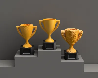 3d printed trophy - MakerWorld