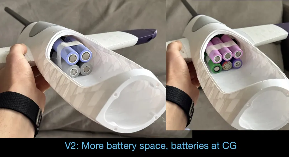 AeroFold V2: Folding VTOL 1.6m Plane - Free 3D Print Model - MakerWorld