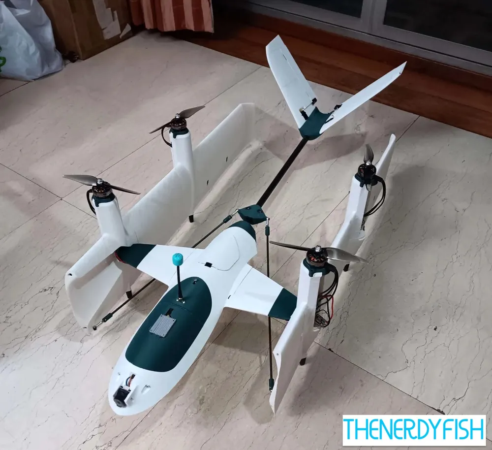 AeroFold V2: Folding VTOL 1.6m Plane - Free 3D Print Model - MakerWorld