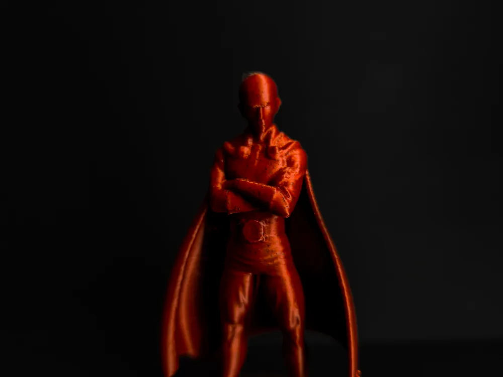 Saitama from one punch man - Free 3D Print Model - MakerWorld