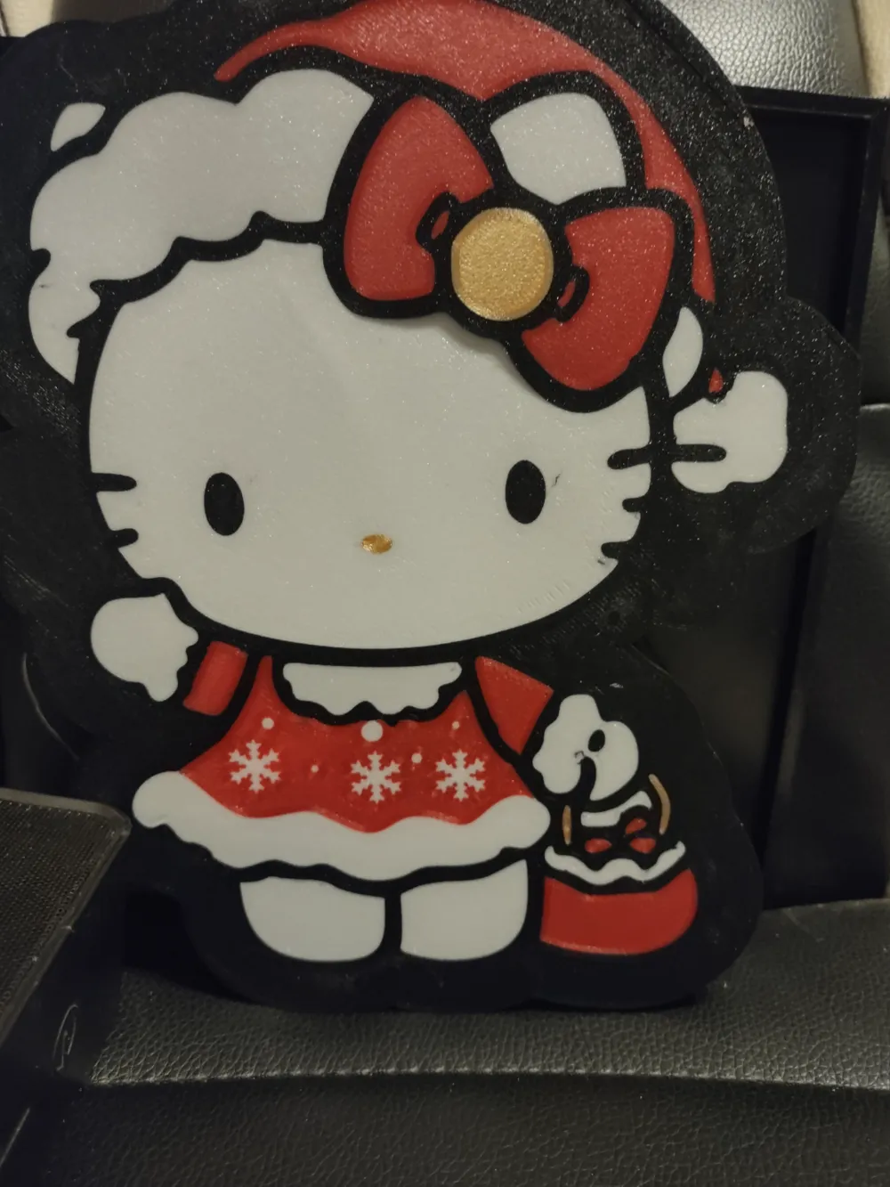 Christmas Hello Kitty LightBox by KitKat Designs - MakerWorld