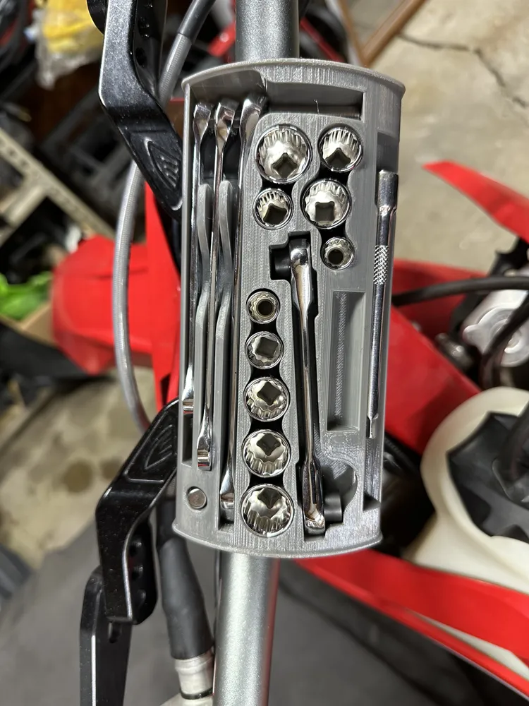 Dirtbike Tool Storage Bar Pad by Chipper_Dipper MakerWorld: Download ...