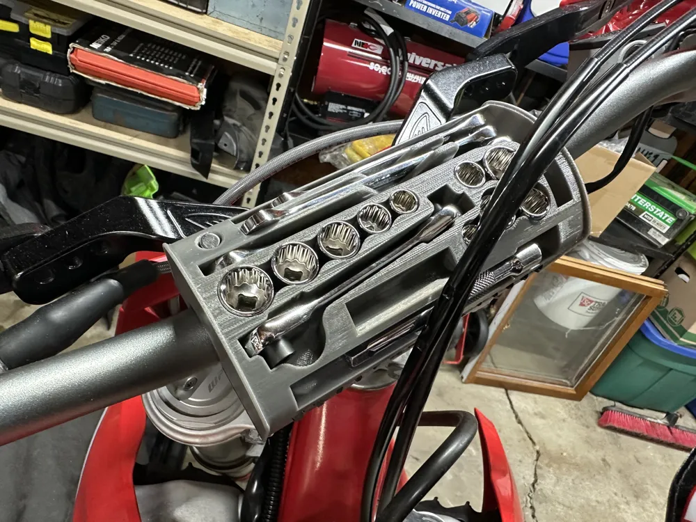 Dirtbike Tool Storage Bar Pad by Chipper_Dipper MakerWorld: Download ...