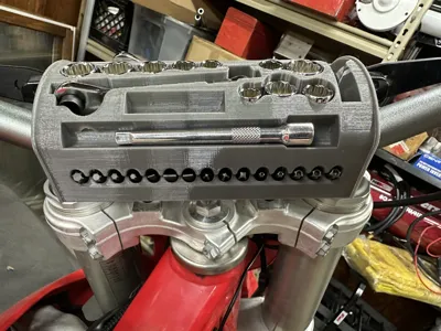 Dirtbike Tool Storage Bar Pad by Chipper_Dipper MakerWorld: Download ...