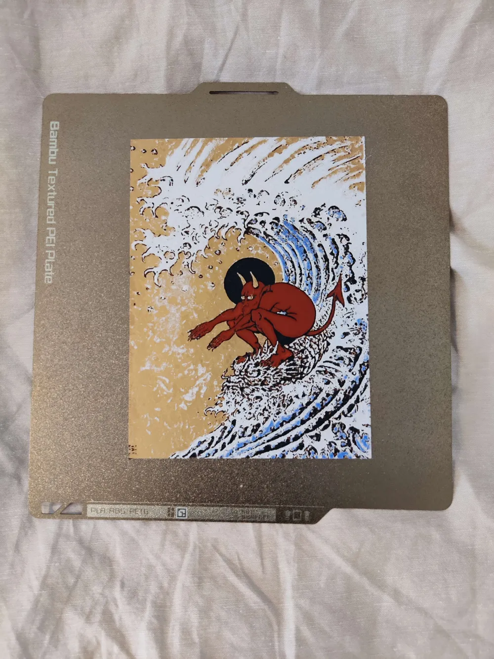 Surfing Demon Hueforge of von CptCPSLCK - MakerWorld