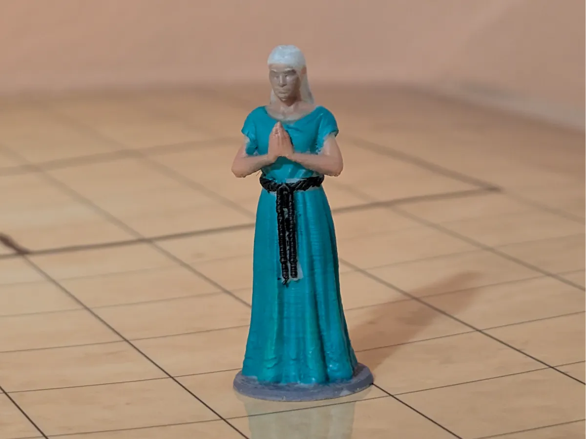 Runara - Human Dragon Leader (Tabletop Miniature) - Free 3D Print Model ...