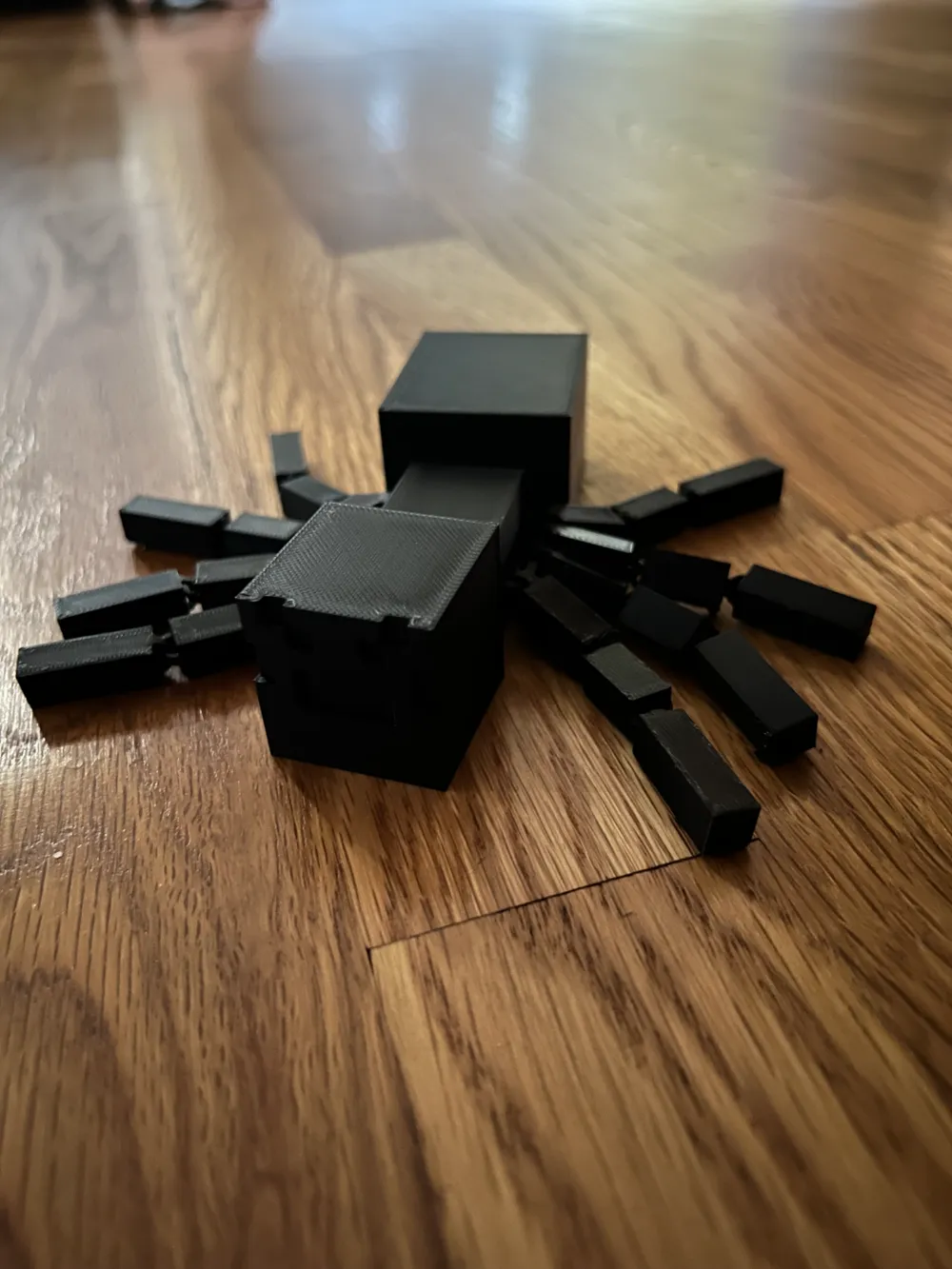 Articulated Minecraft Spider by HotDogKingPrints - MakerWorld