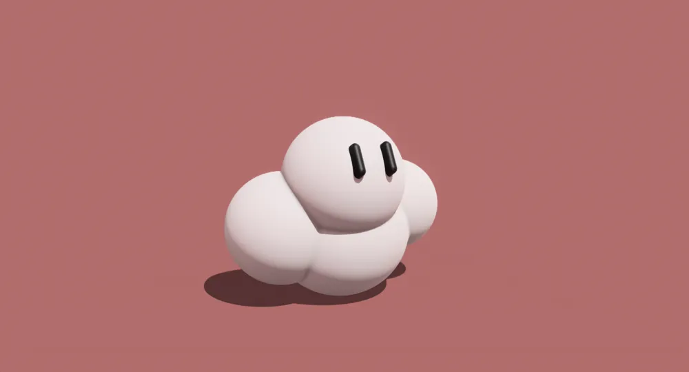 Fluffy Cloud with Skadis Hook - Super Mario Era by Kamikaze - MakerWorld