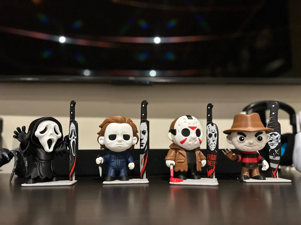 Halloween Chibi Display Stands by RyGuy MakerWorld: Download Free 3D Models