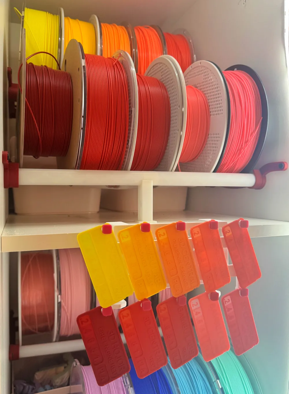 IKEA SKÅDIS Filament Sample / Swatch Hanger - Free 3D Print Model ...