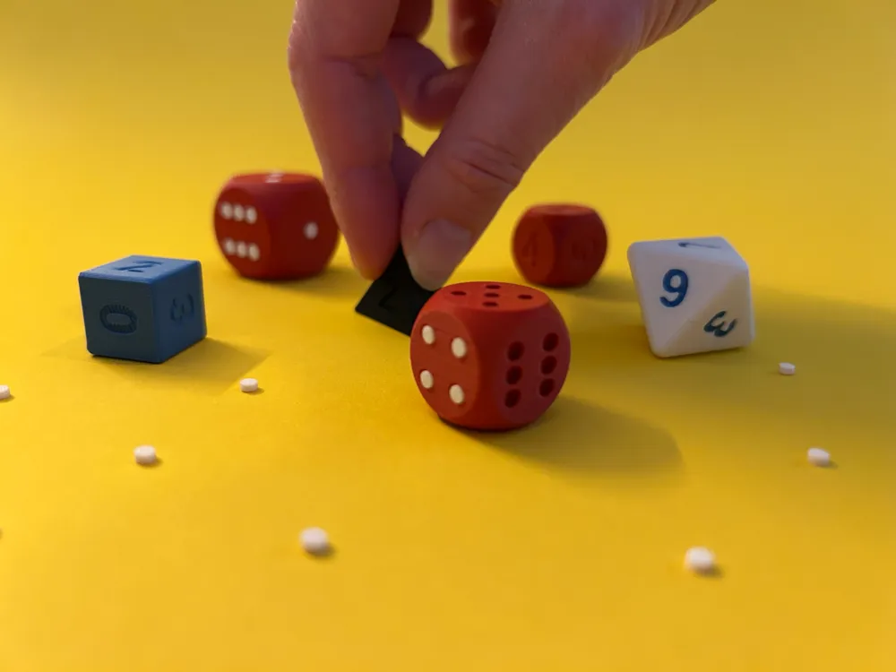 Dice Maker - Parametric Dice (non-AMS) by Koolm MakerWorld: Download ...