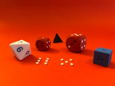 Dice Maker - Parametric Dice (non-AMS) by Koolm MakerWorld: Download ...