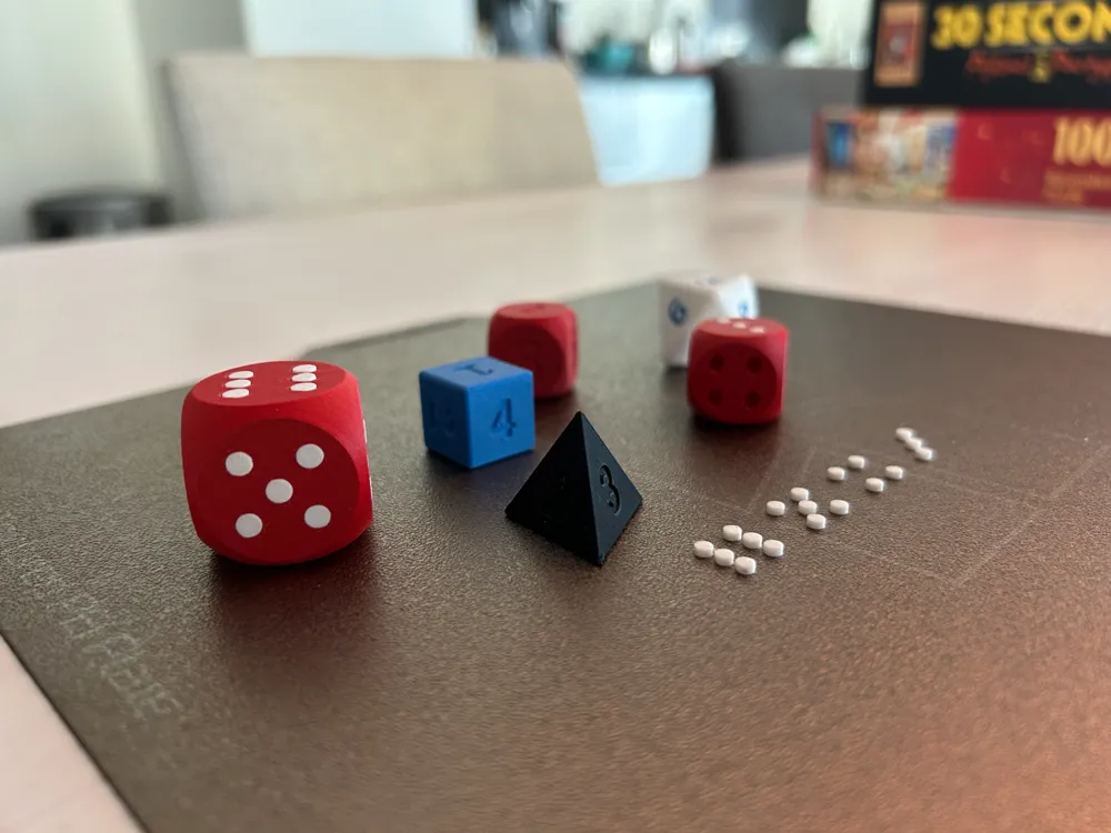 Dice Maker - Parametric Dice (non-AMS) by Koolm MakerWorld: Download ...