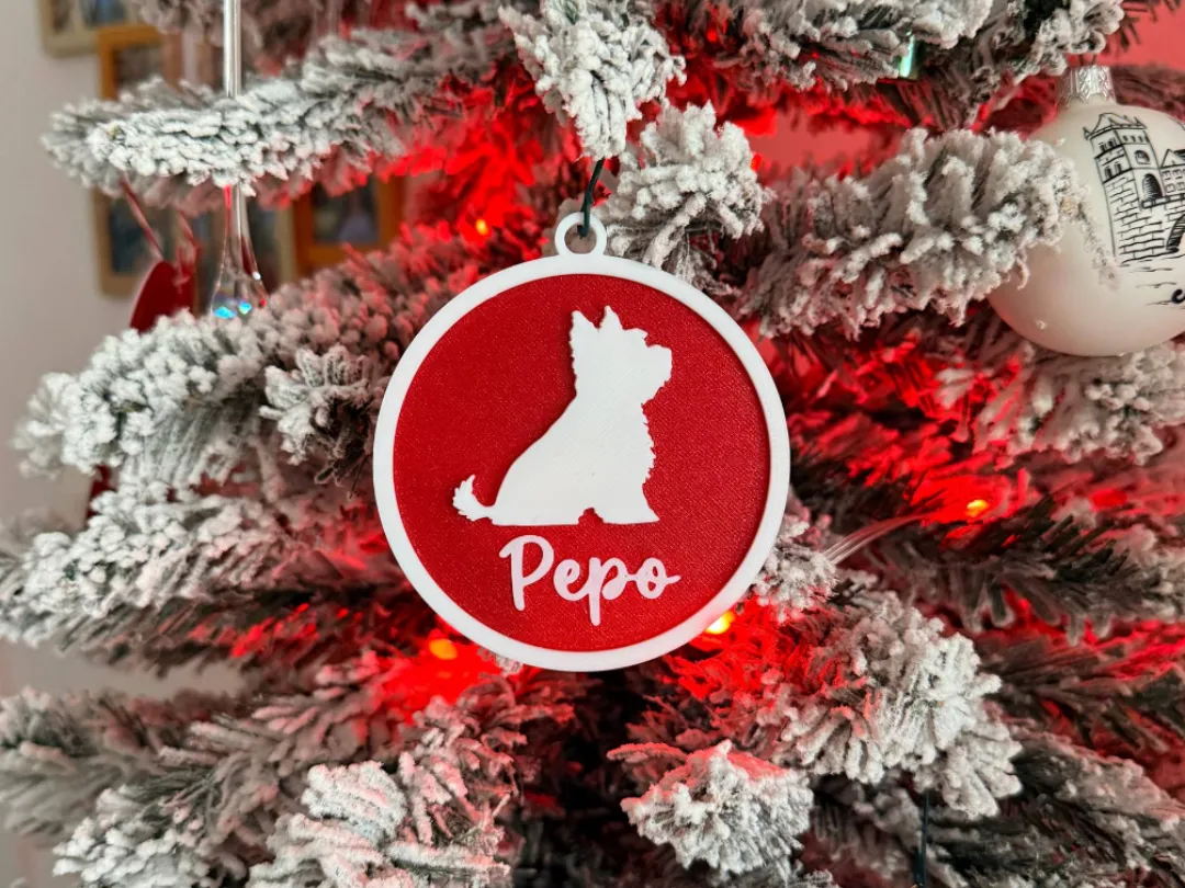 West Highland - Westey Christmas Ornament Custom - Free 3D Print Model ...