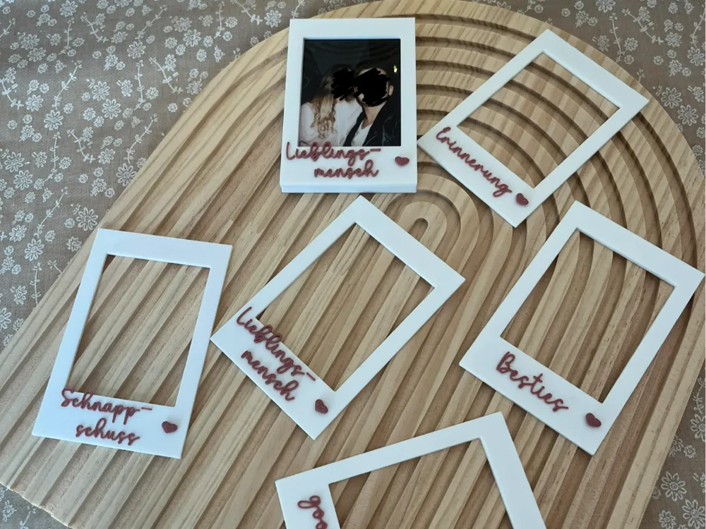 Polaroid Magnet Set - Free 3D Print Model - MakerWorld