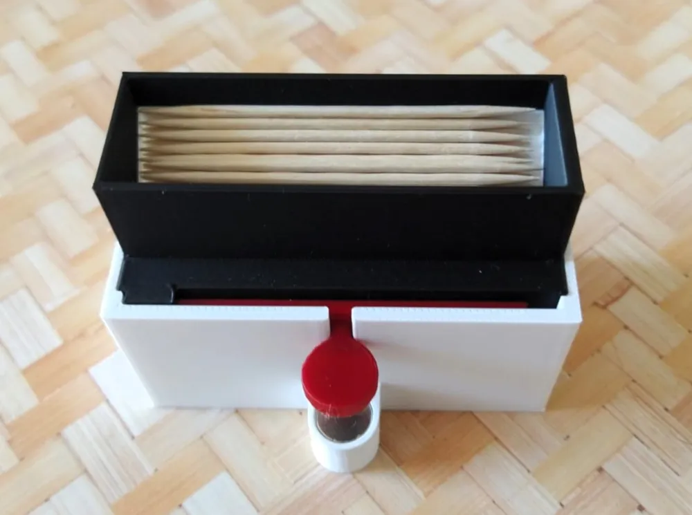 Toothpick dispenser - Free 3D Print Model - MakerWorld
