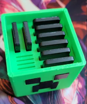 Creeper nintendo games storage - AMS by KAREL-OCASEK - MakerWorld
