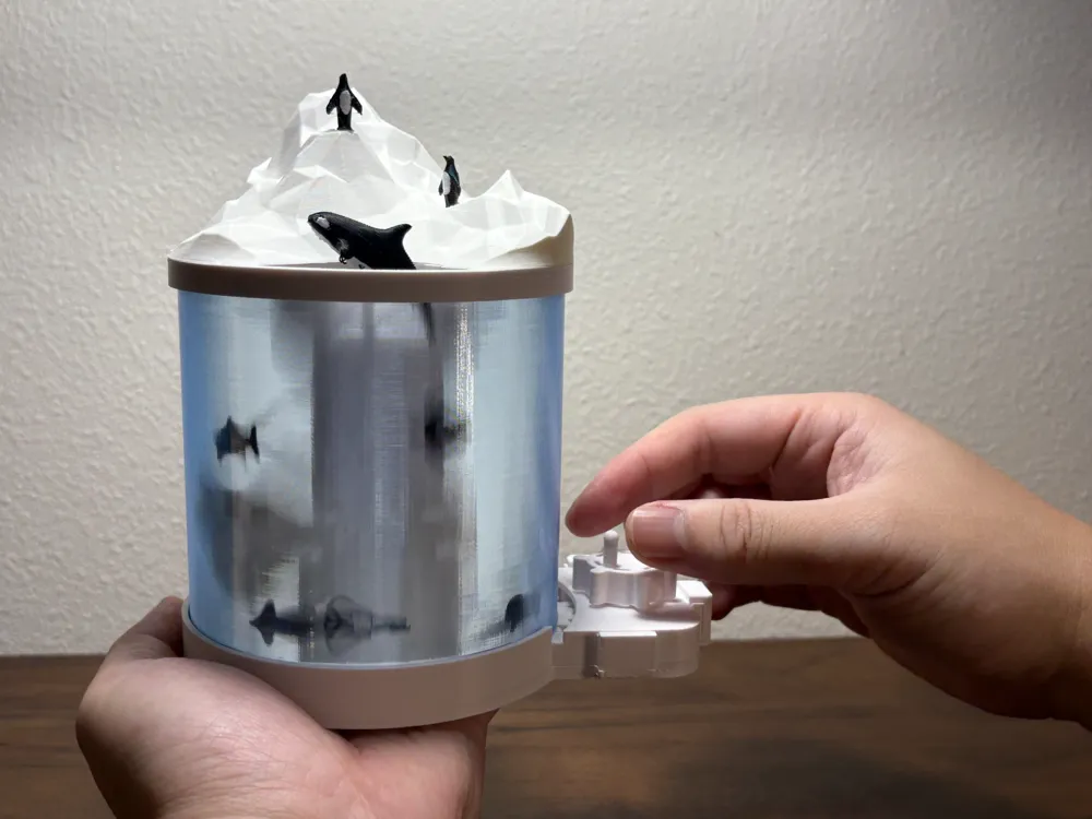 Ocean Automaton - Mini Ocean Aquarium by wontonnn MakerWorld: Download ...