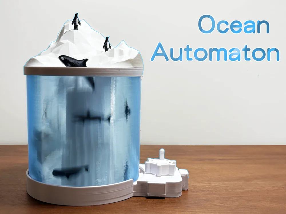 Ocean Automaton - Mini Ocean Aquarium by wontonnn MakerWorld: Download ...