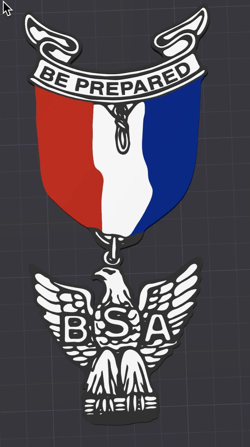 Eagle Scout Medal by ben91376 - MakerWorld