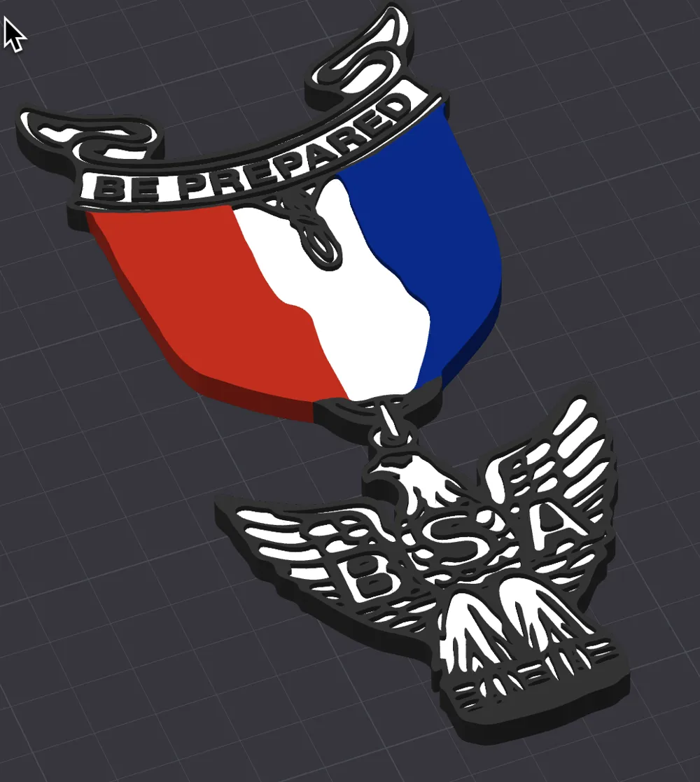 Eagle Scout Medal by ben91376 - MakerWorld