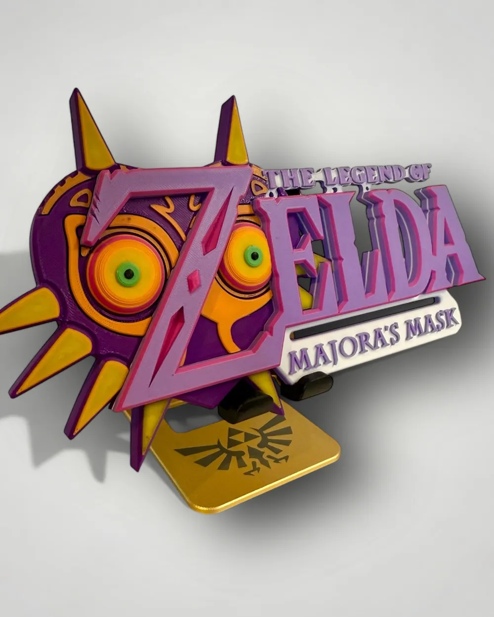 Zelda Majora's Mask Display Stand Logo by GoronenDruck MakerWorld ...