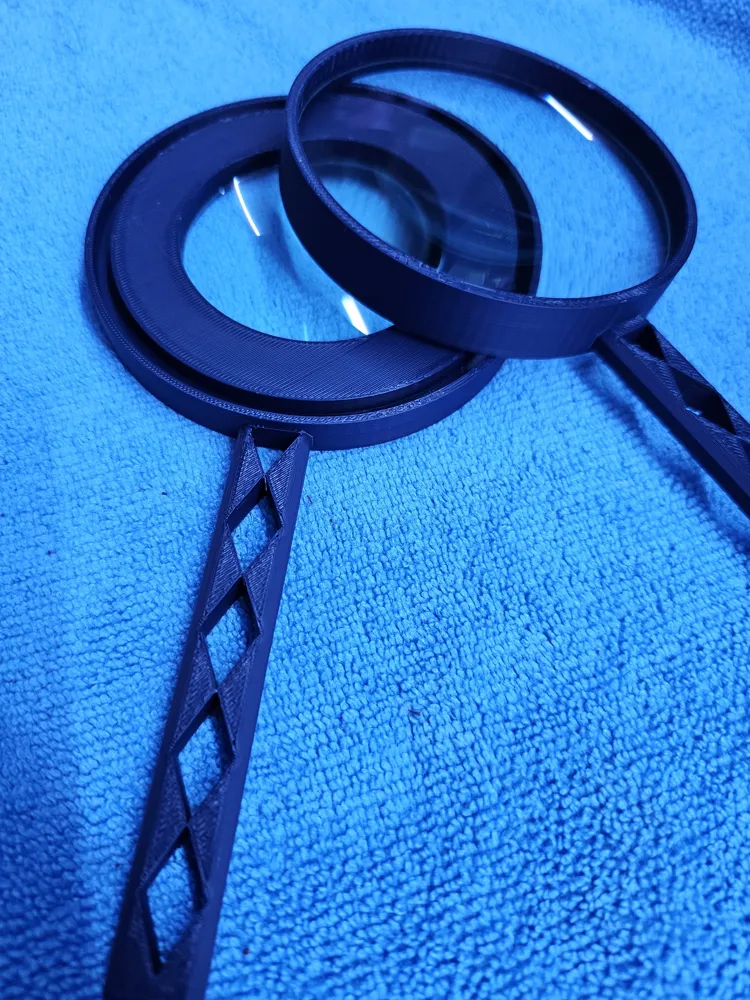 Magnifying Glass Combo - Free 3D Print Model - MakerWorld