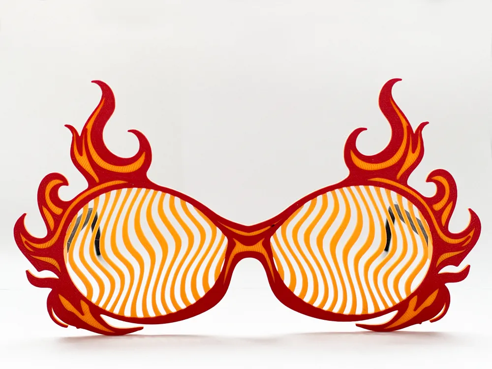 Flame Glasses by FlorinV - MakerWorld