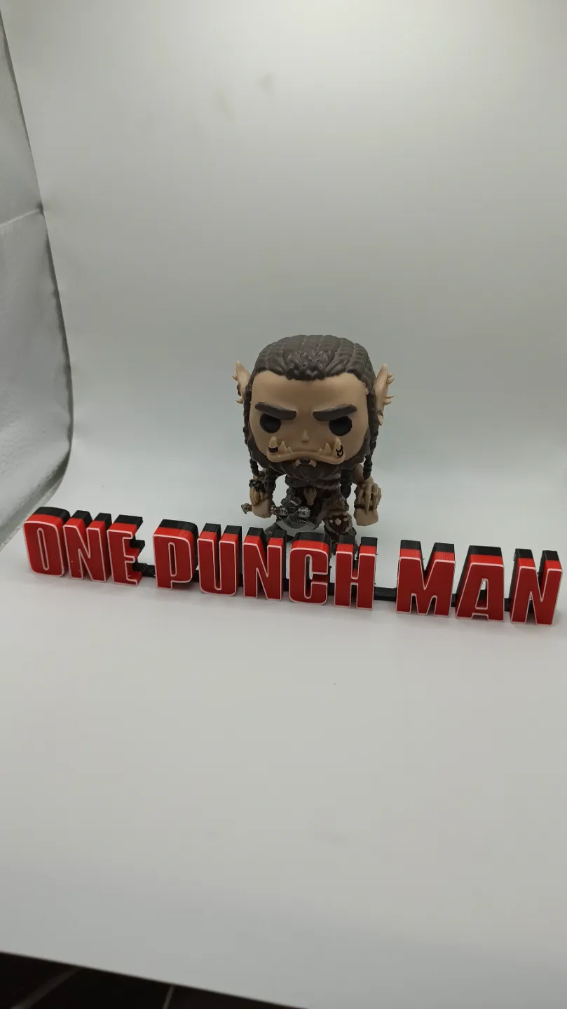 ONE PUNCH MAN LOGO by 3DFarmer - MakerWorld
