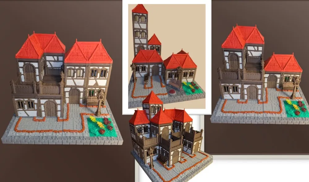 Modulares house Building set (MTS(7) House set) - Free 3D Print Model ...