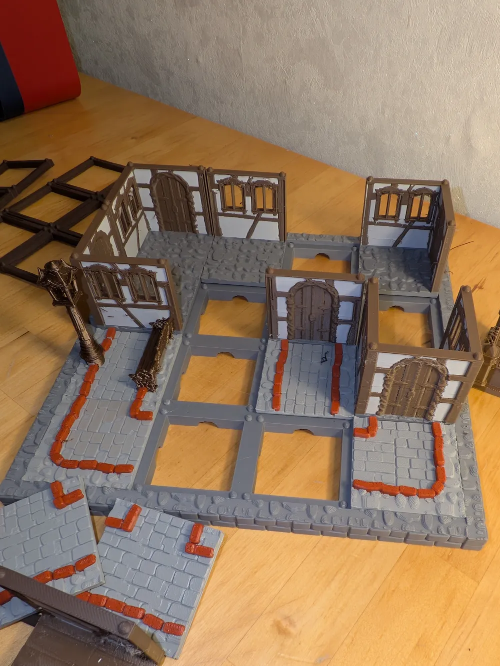 Modulares house Building set (MTS(7) House set) - Free 3D Print Model ...