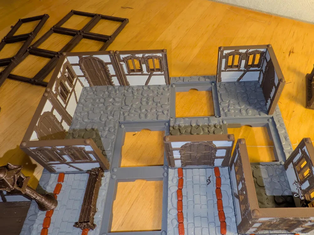 Modulares house Building set (MTS(7) House set) - Free 3D Print Model ...