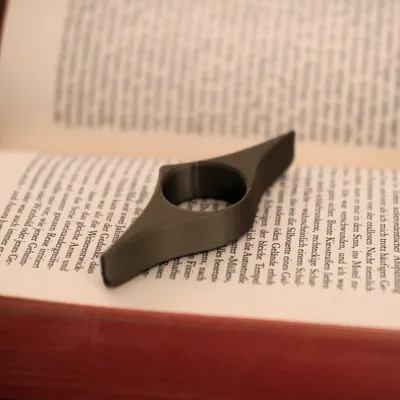Book Holder for easy one-handed reading by Sakul - MakerWorld