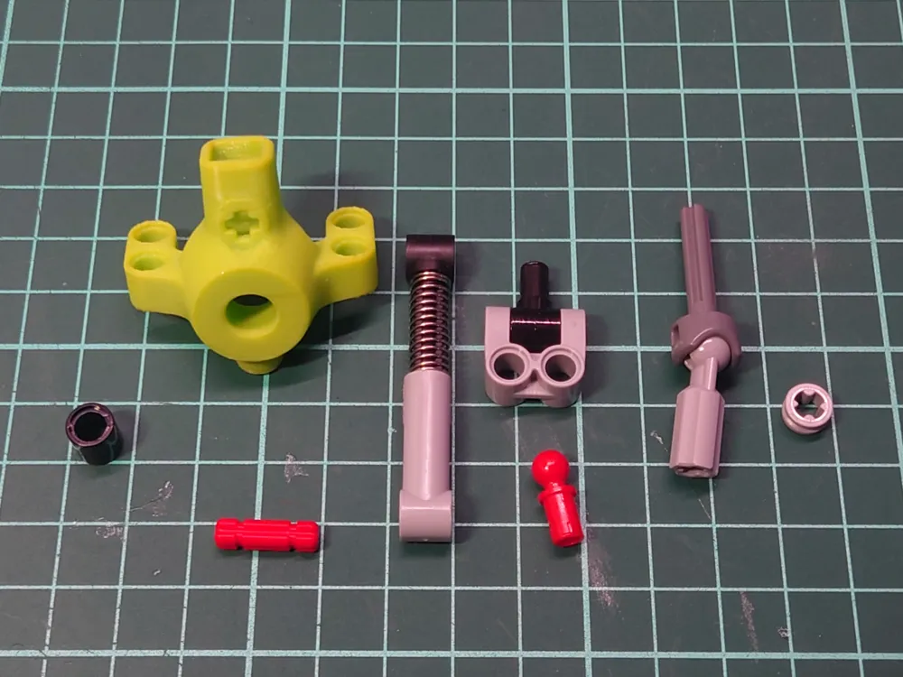 MacPherson suspension strut wheel HUB - Free 3D Print Model - MakerWorld