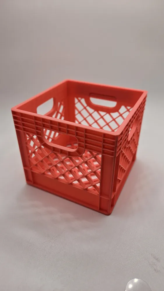 Magnetized Mini Crate for Tool Box Fridge - Free 3D Print Model ...